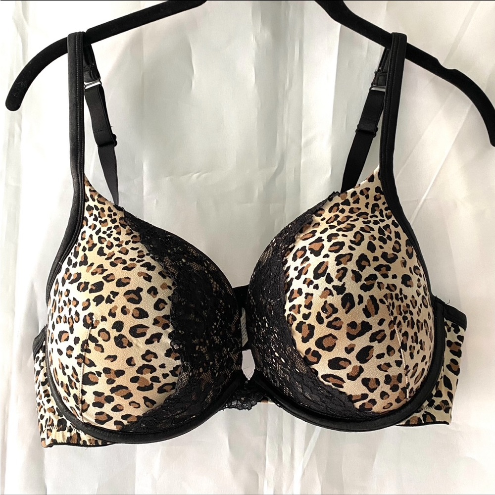 Cacique Bra Leopard Animal Print Worn Once Sz 42b - Gem
